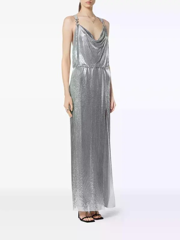 Versace Maxi Medusa Chainmail Dress