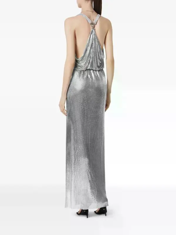 Versace Maxi Medusa Chainmail Dress