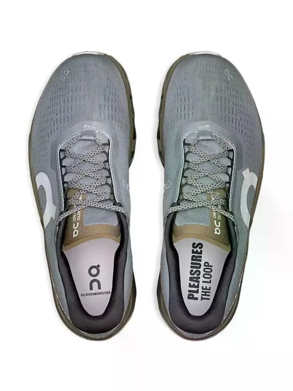On X Pleasures X The Loop Cloudmster 2 Sneakers - Grey