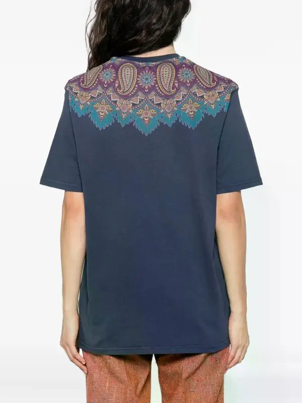 Etro Paisley-print Cotton T-shirt