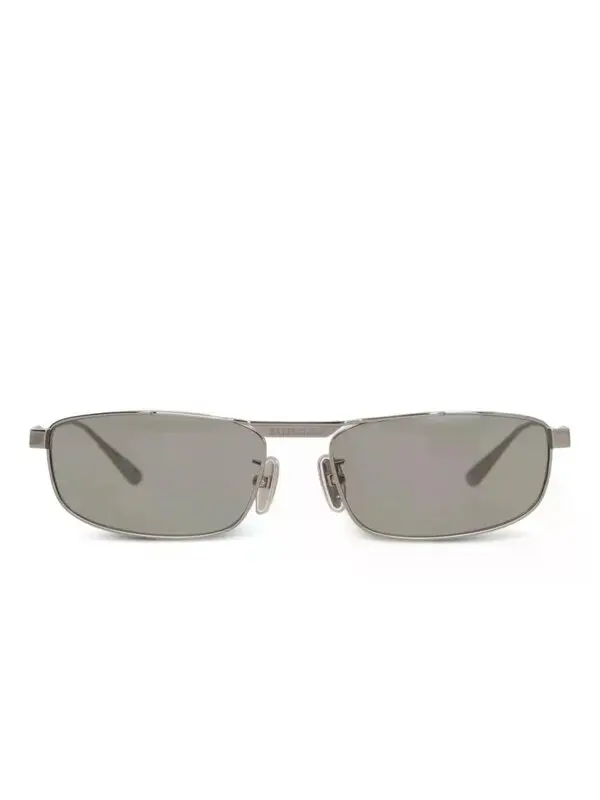 Balenciaga Rectangle-frame Sunglasses - Silver