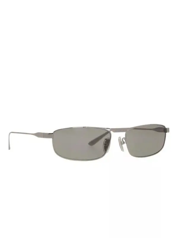 Balenciaga Rectangle-frame Sunglasses - Silver