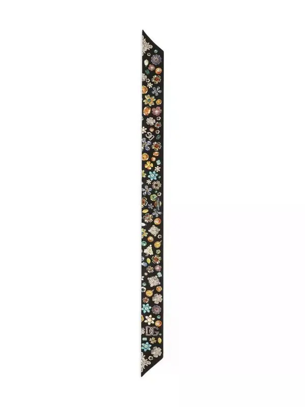 Dolce & Gabbana Silk Twill Bandeau