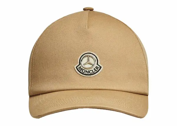 Moncler X Mercedesbenz Nigo Gabardine Baseball Cap - Beige
