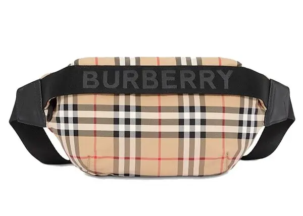 Burberry Vintage Check Bum Bag - Archive Beige