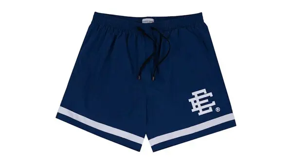 ERIC EMANUEL Ee Swim Trunk - Navy Blue/white