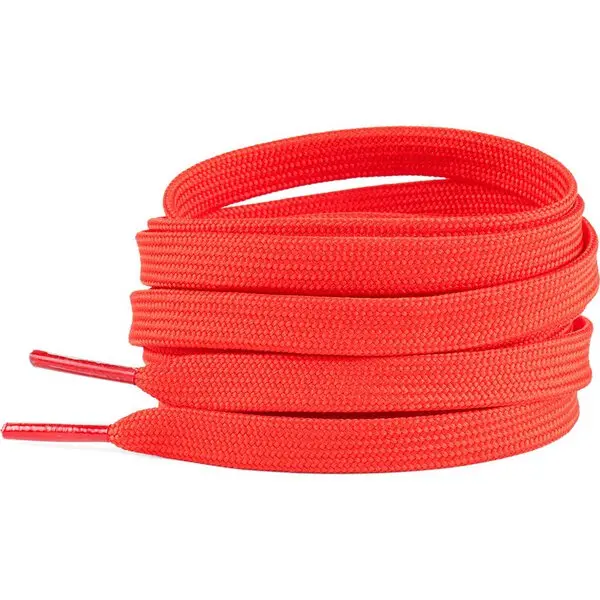 WAVES CALIFORNIA 39-inch Premium Flat Shoelaces - Fire Red