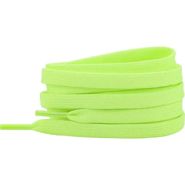 WAVES CALIFORNIA 39-inch Premium Flat Shoelaces - Volt