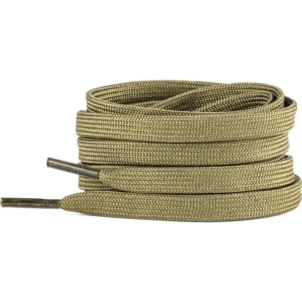 WAVES CALIFORNIA 54-inch Flat Shoelaces - Olive Green