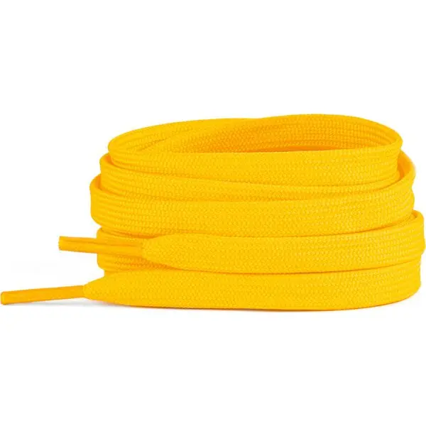 WAVES CALIFORNIA 54-inch Flat Shoelaces - Varsity Yellow