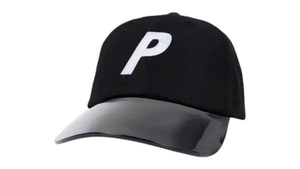 PALACE Clear Visor 6-panel Cap - Black