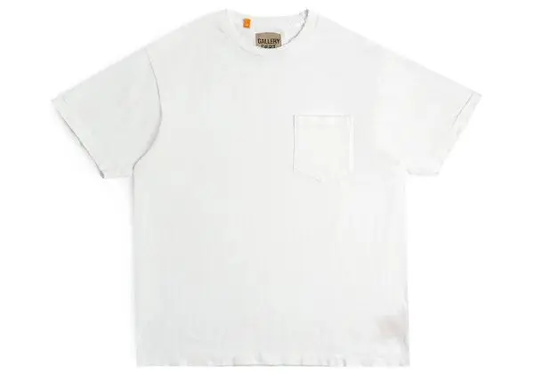 GALLERY DEPT. Plain Vintage Pocket T-shirt - White