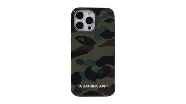 A BATHING APE 1st Camo Iphone 16 Pro Max Case - Green