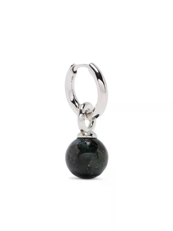 Tom Wood Cove Hoop Earring - Silver