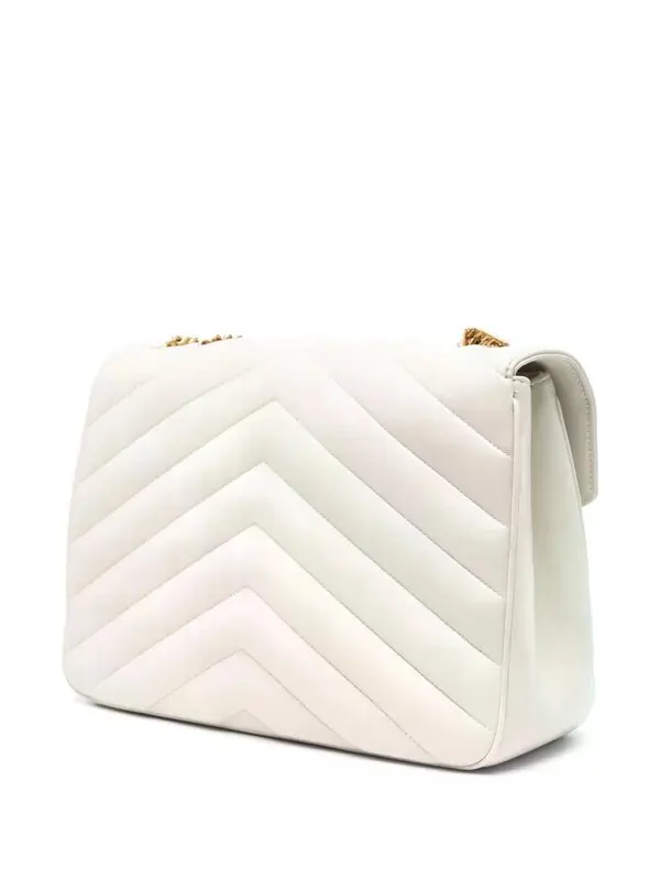 Saint Laurent Large Loulou Shoulder Bag - Neutrals