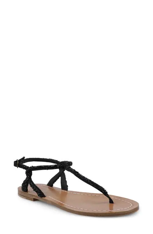 ARTISAN CRAFTED BY ZIGI Rorie Ankle Strap Sandal - Black