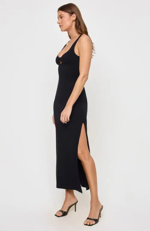 L*Space Alexis Cover-up Midi Dress - Black