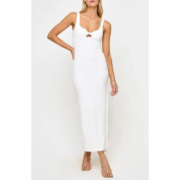 L*Space Alexis Cover-up Midi Dress - Cream