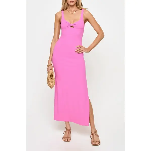 L*Space Alexis Cover-up Midi Dress - Sweetheart