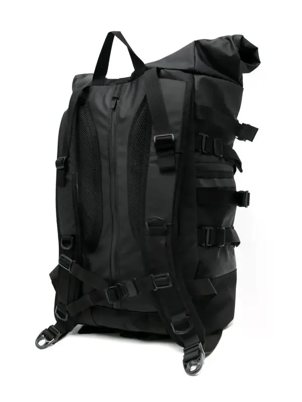MAKAVELIC Logo-print Buckled Backpack