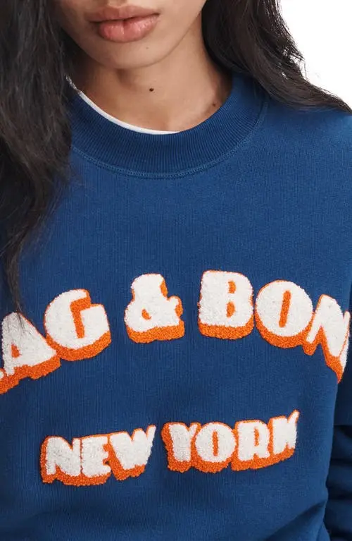 Rag & Bone Oversized Logo Graphic Sweatshirt