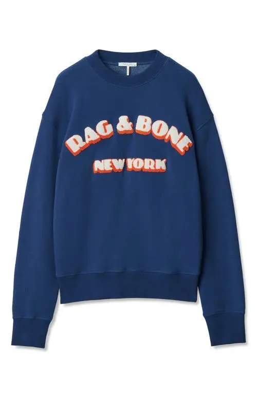 Rag & Bone Oversized Logo Graphic Sweatshirt