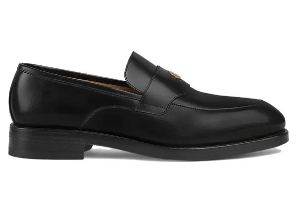 Gucci Leather Loafer - Black