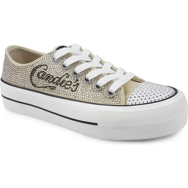 CANDIE'S Leann Low Top Platform Sneakers - Gold