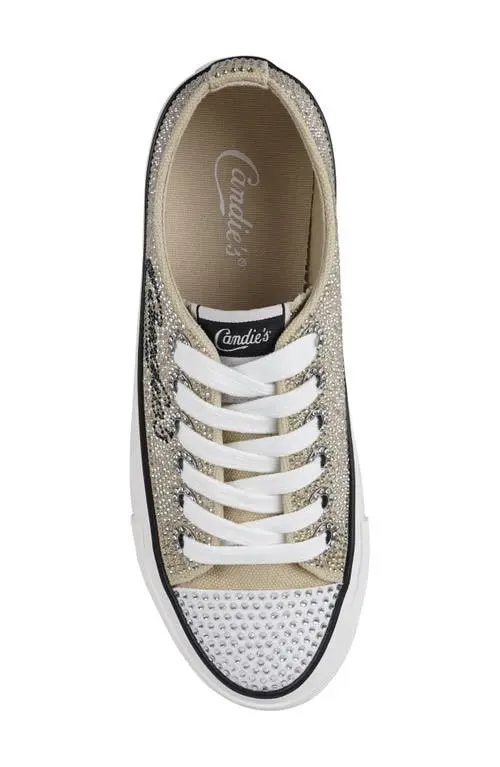 CANDIE'S Leann Low Top Platform Sneakers - Gold