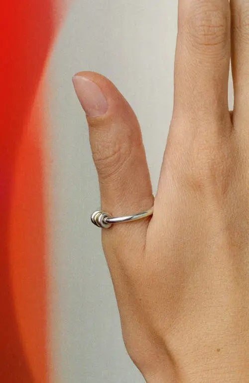 SPINELLI KILCOLLIN Sirius Mixed Metal Linked Ring