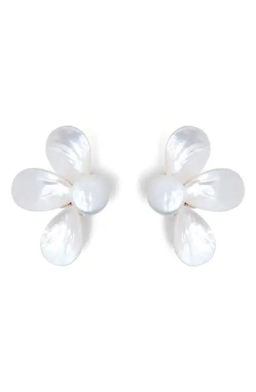 Éliou Fada Earrings - White