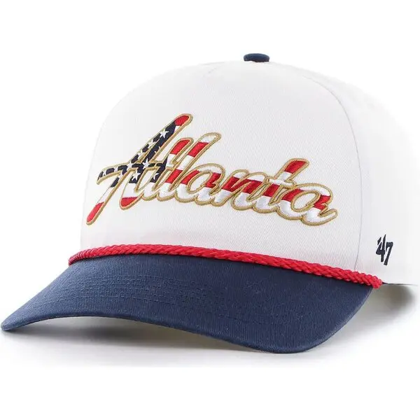 '47 Atlanta Falcons Patriotic Overhand Hitch Adjustable Cap
