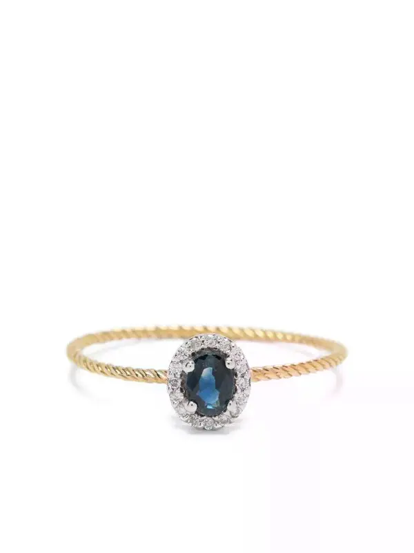 WOUTERS & HENDRIX 18kt Yellow Sapphire Ring