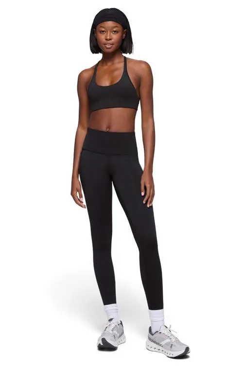 Prana Luxara Racerback Sports Bra - Black