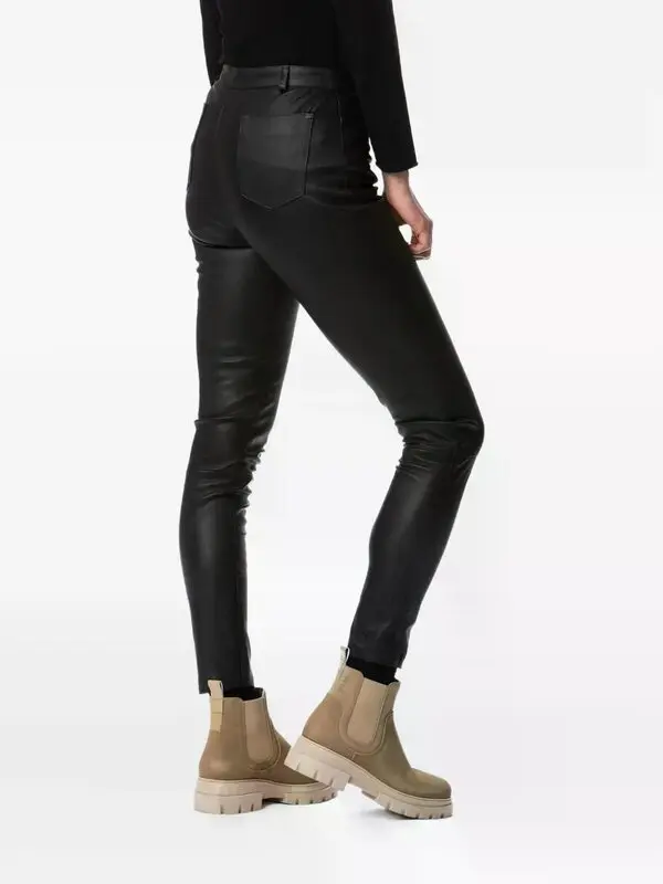 POCHE PARIS Leather Trousers