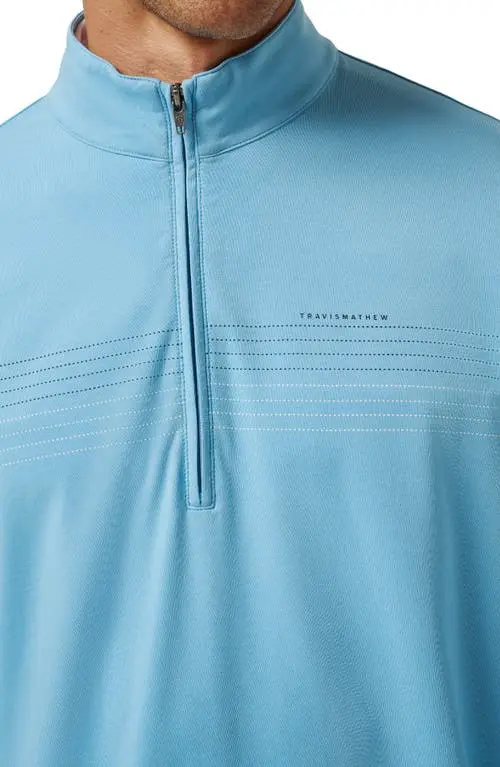 Travis Mathew First Class Seat Quarter Zip Pullover