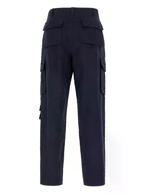 Givenchy Monogram Cargo Trousers - Grey
