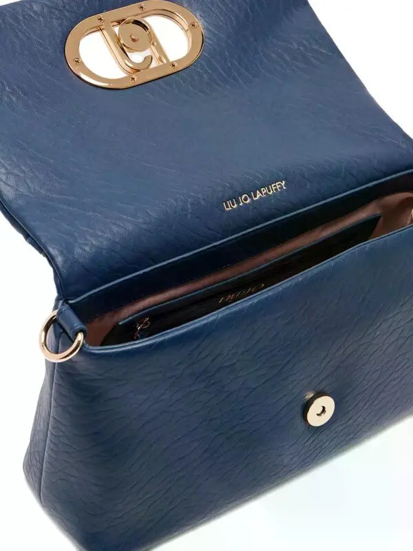Liu Jo Logo-plaque Chain-strap Shoulder Bag - Blue