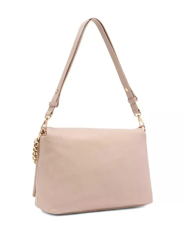 Liu Jo Logo-plaque Chain-strap Shoulder Bag - Neutrals