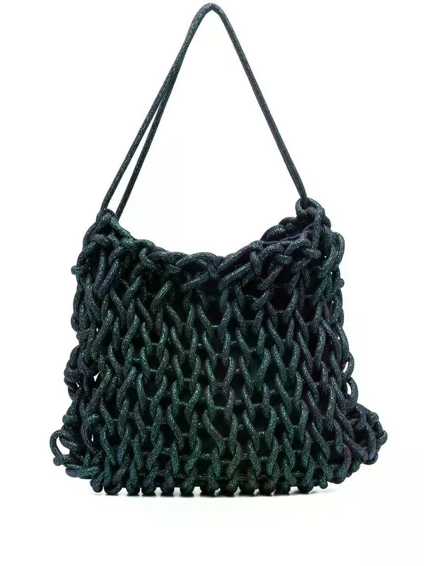 Alienina Sara Interwoven Shoulder Bag - Blue