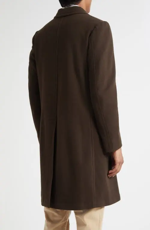 Massimo Alba Dodge Double-breasted Virgin Wool Coat - Caffe