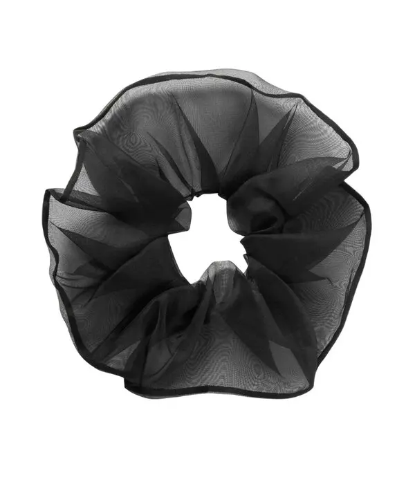 SOPHIE BUHAI Silk-organza Scrunchie - Black
