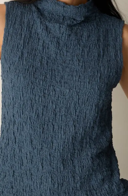 Eileen Fisher Textured Organic Cotton Blend Tank - Coldspring