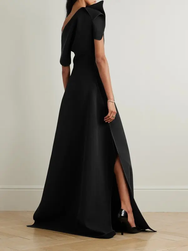 maticevski evening dresses Maticevski Systema Draped Jersey Gown Lilac main image 1