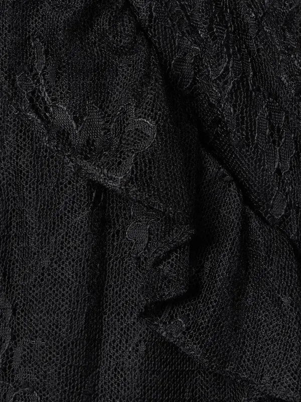 Maison Mayle Majorelle Chantilly Lace Maxi Dress