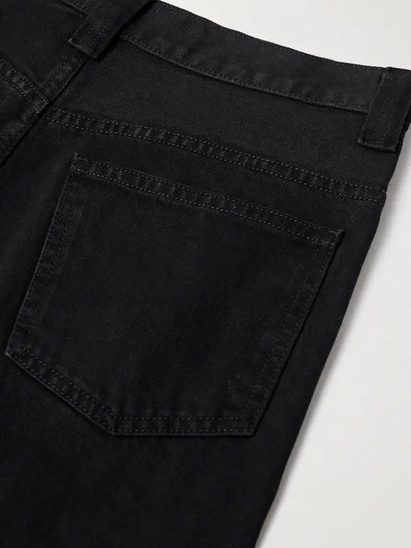 Khaite Bonnie Mid-rise Boyfriend Jeans - Black