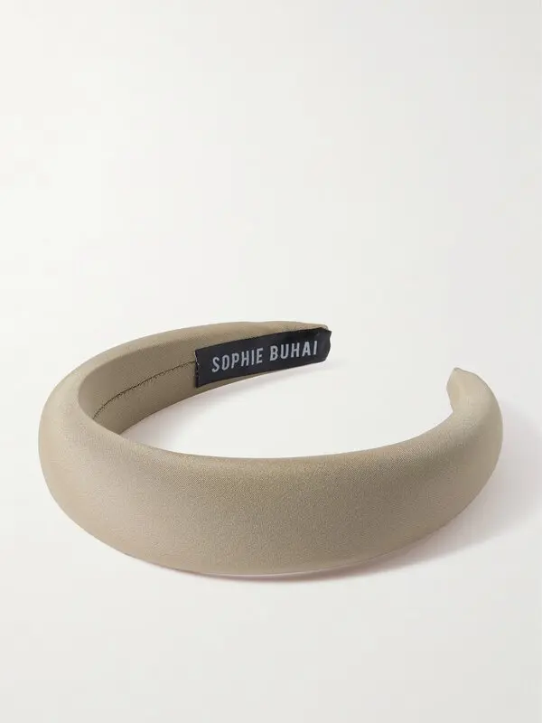 SOPHIE BUHAI Classic Puffy Headband - Brown