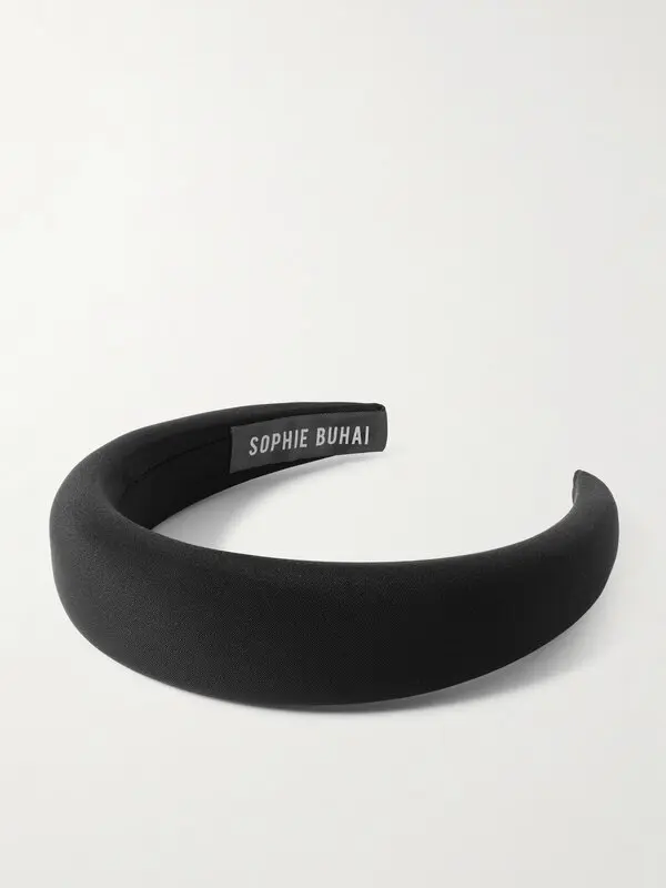 SOPHIE BUHAI Classic Puffy Headband - Black
