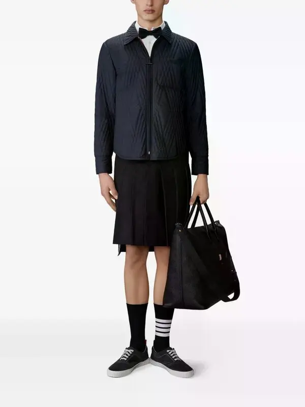 Thom Browne Quilted Diamond-pattern Jacket