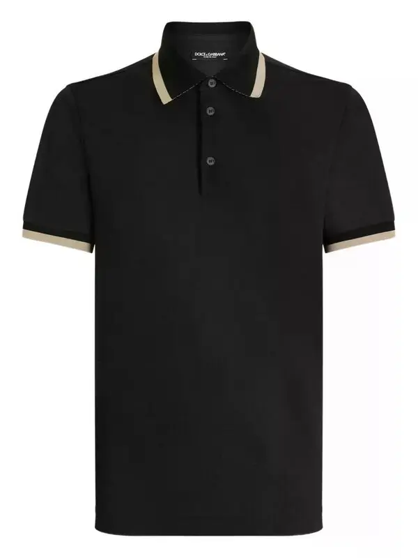 Dolce & Gabbana Short-sleeved Polo Shirt